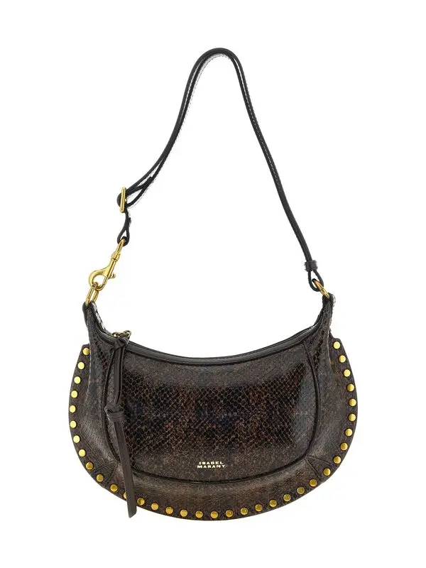 Isabel Marant Étoile Oskan Moon Shoulder Bag - Brown