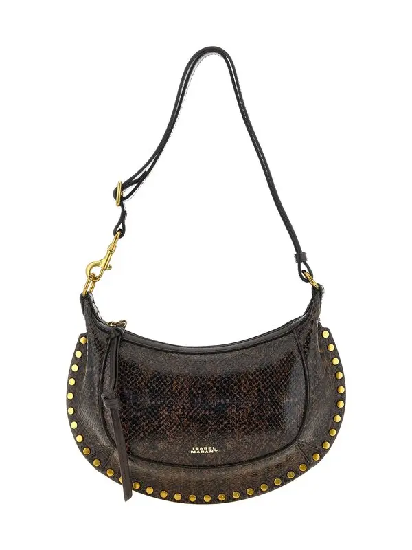 Isabel Marant Étoile Oskan Moon Shoulder Bag - Brown