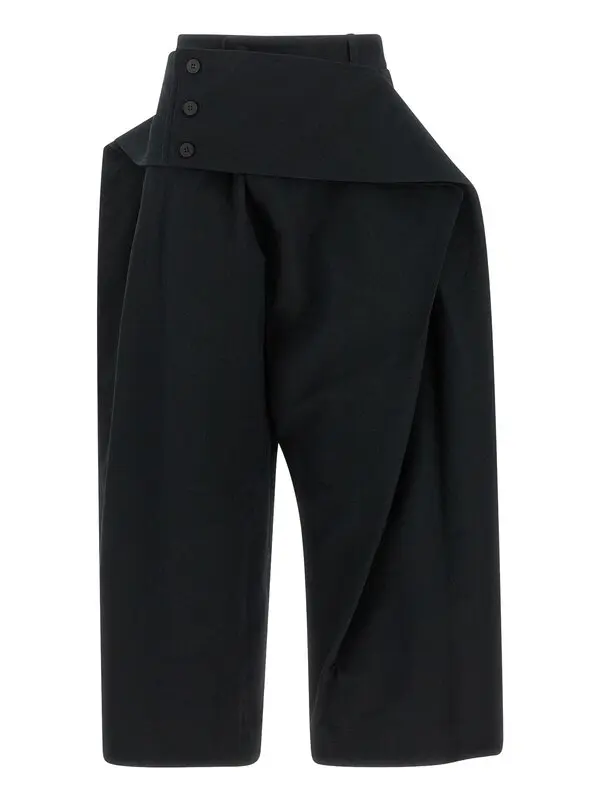Issey Miyake Grainy" Pants - Black