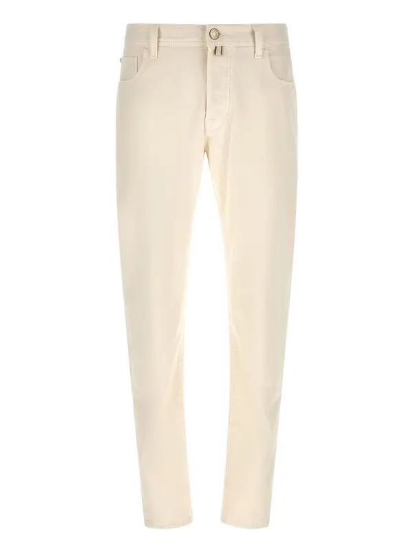 JACOB COHЁN Bard" Slim Fit Jeans - White