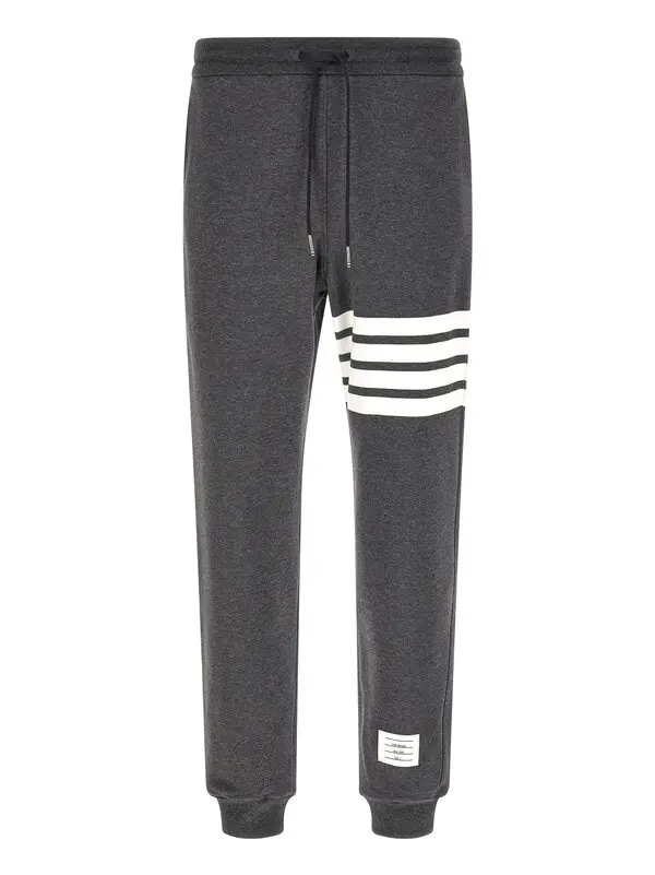 Thom Browne 4bar' Joggers - Gray