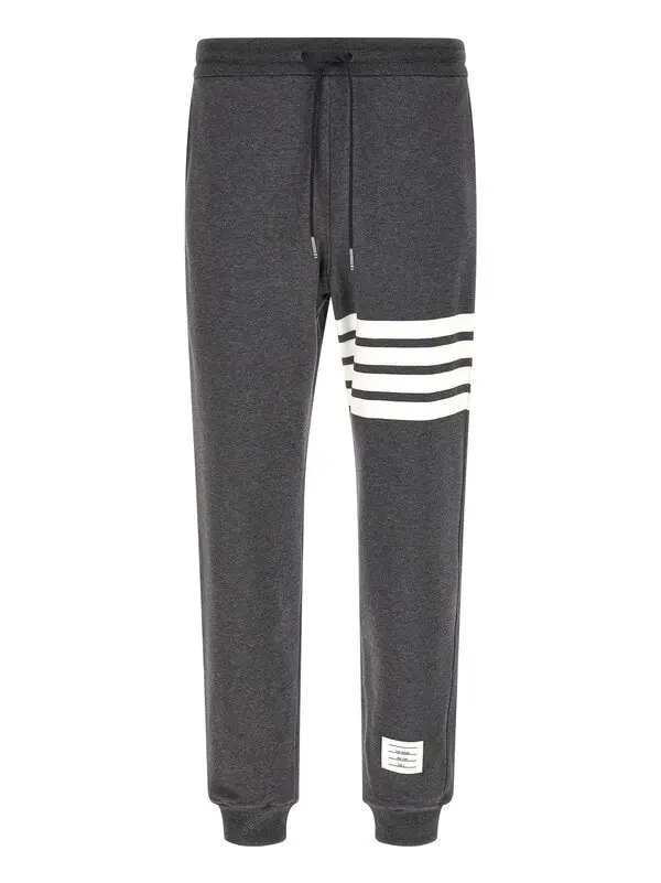 Thom Browne 4bar' Joggers - Gray