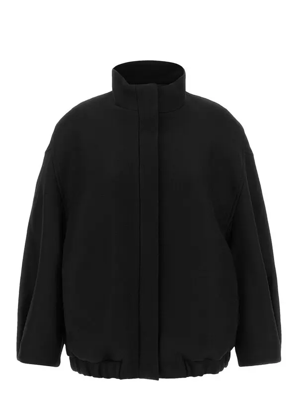 Dries Van Noten Voles' Bomber Jacket - Black