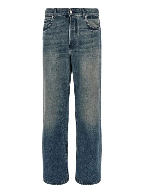 Dries Van Noten Peyter Straight-leg Jeans - Blue