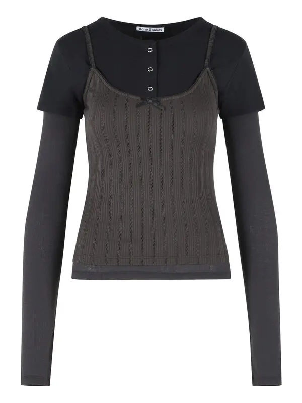 Acne Studios Lyocell T-shirt - Black