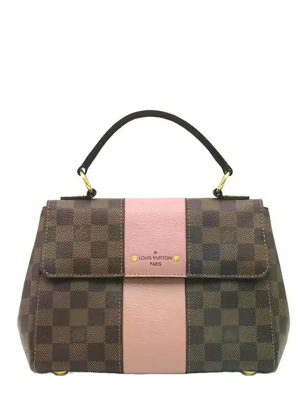 LOUIS VUITTON Damier Ebene Bond Street Bb Satchel - Brown