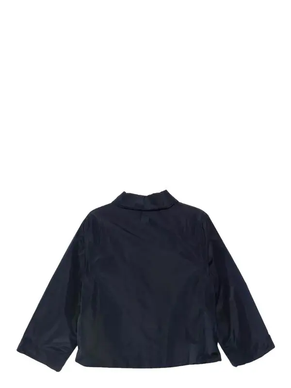 Max Mara Button-up Collared Jacket - Blue