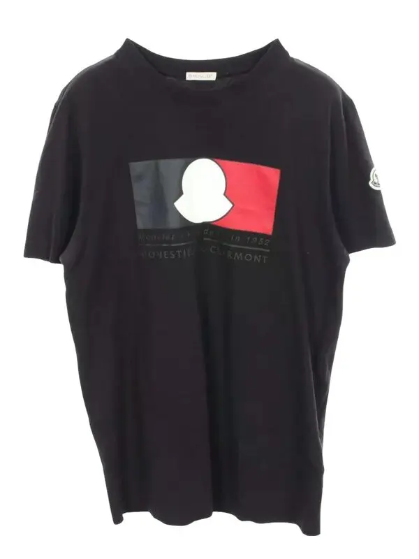 Moncler 2010s Logo-print T-shirt - Black