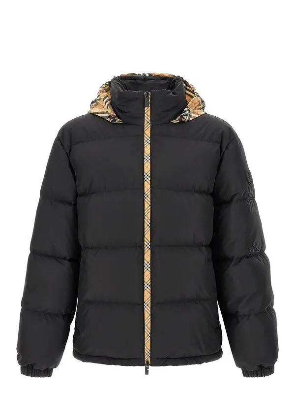Burberry Snowdon' Down Jacket - Black