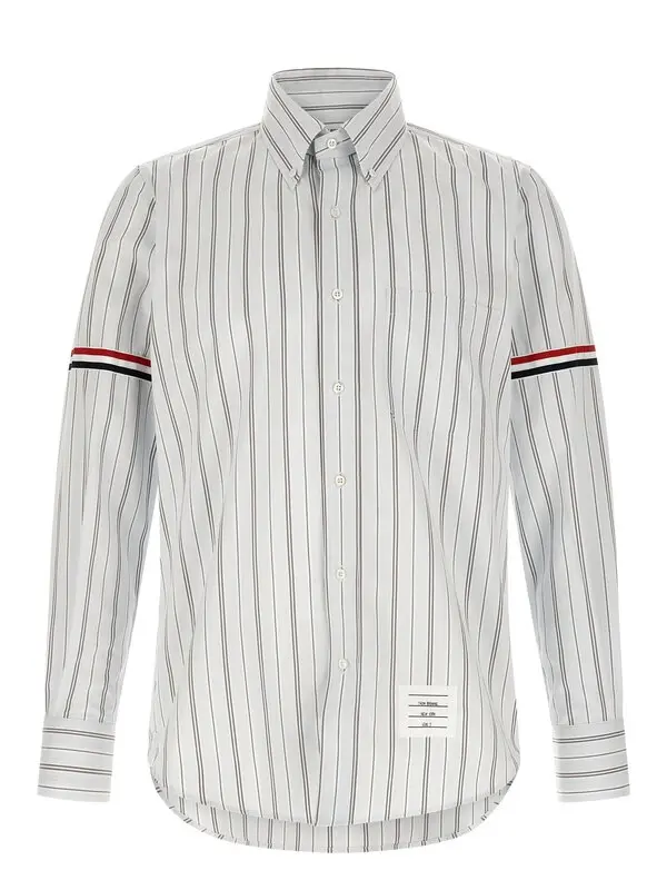 Thom Browne Rwb' Headband Shirt - Blue