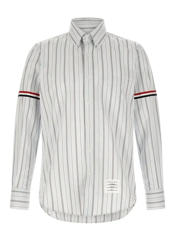 Thom Browne Rwb' Headband Shirt - Blue