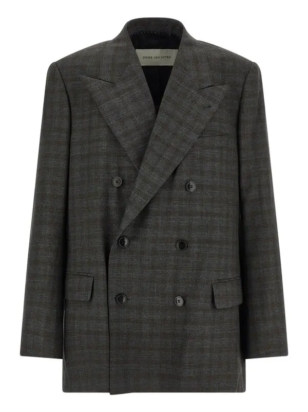 Dries Van Noten Bosier' Blazer - Gray