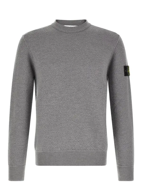 Stone Island 5100011' Sweater - Gray