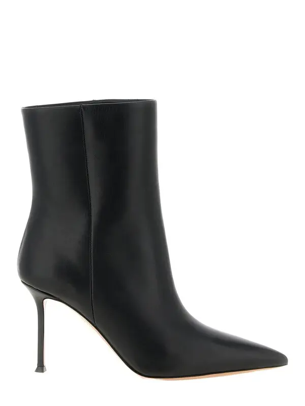 AQUAZZURA Harper Ankle Boots - Black