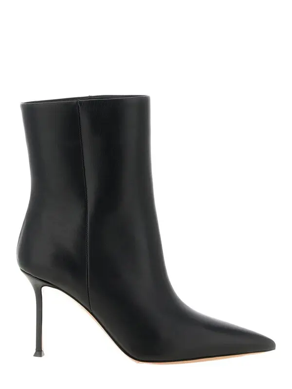 AQUAZZURA Harper Ankle Boots - Black