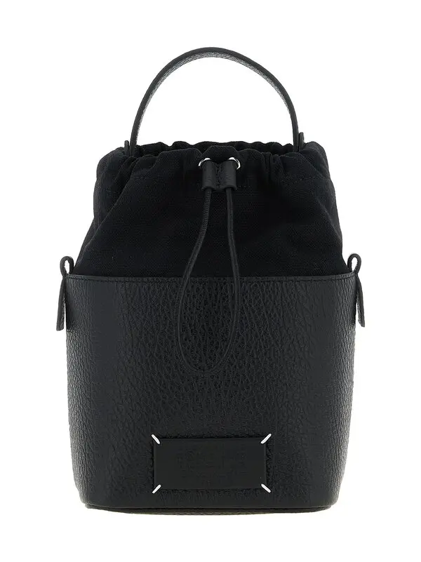 MAISON MARGIELA 5ac' Small Bucket Bag - Black