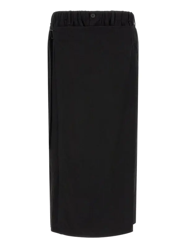 Yohji Yamamoto Wallet Pants - Black