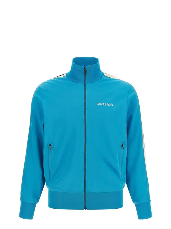 Palm Angels Track' Sweatshirt - Blue