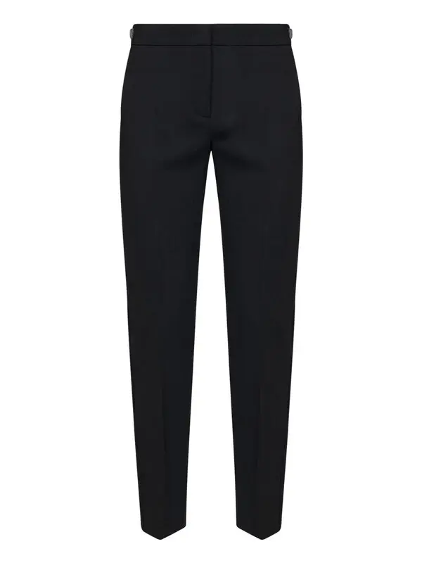 Max Mara Black Mxmacino Slim-fit Trousers - Multicolor