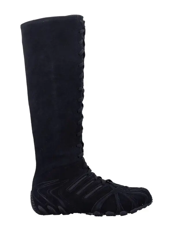 ADIDAS ORIGINALS Ghost Sprint Knee-high Suede Lace-up Boots - Nero