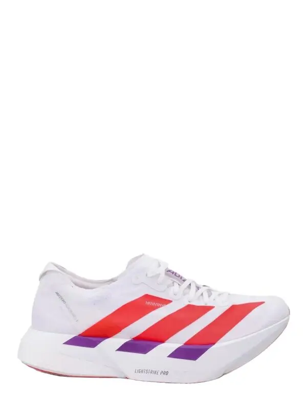 ADIDAS ORIGINALS Adizero Adios Pro 4 Athletic Sneakers - White