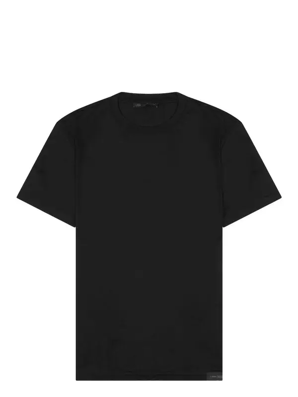 LOW BRAND Classic Cotton T-shirt - Black