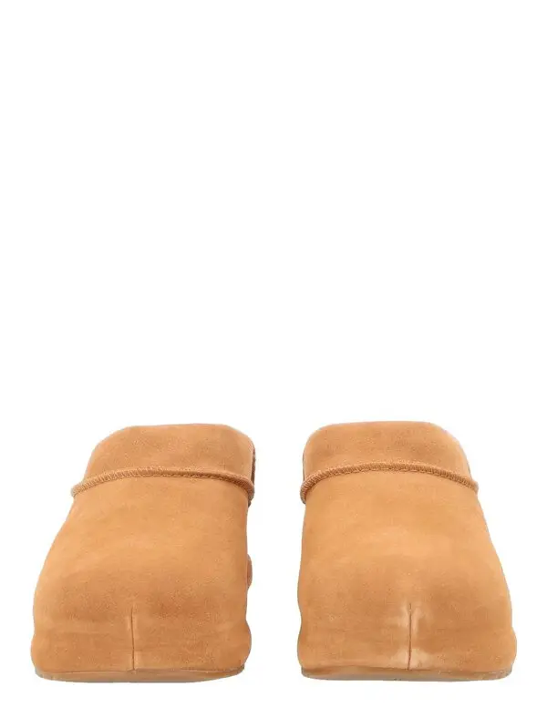 UGG Suede Comfort Slip-on Sandals - Brown