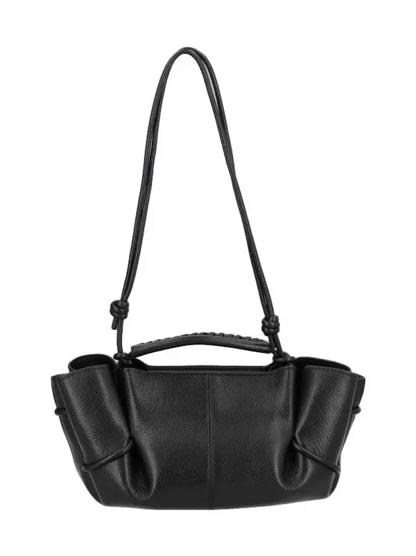 Hereu Structured Mini Shoulder Bag - Black