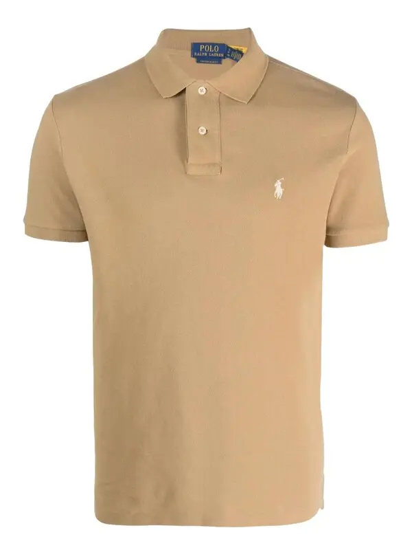 Polo Ralph Lauren Short-sleeve Knit Polo Shirt - Cafetanc