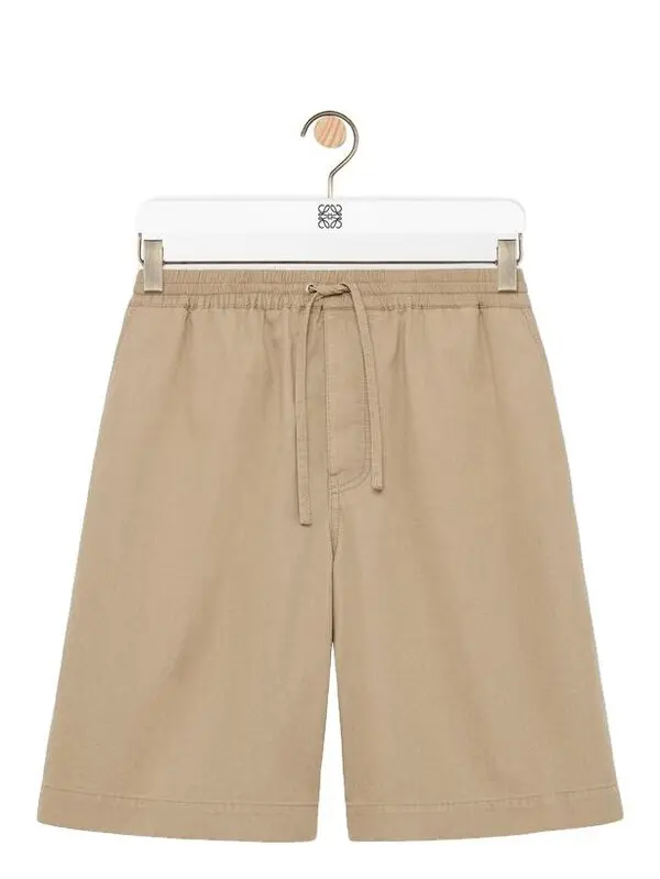 Loewe Drawstring Shorts - Ecru
