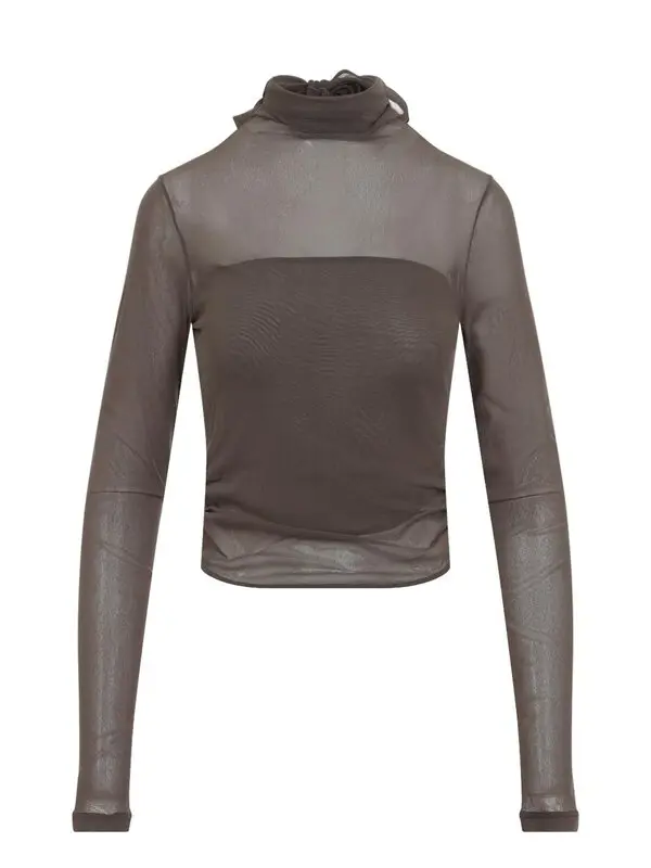 LEMAIRE Ballerina Scarf-style Top - Brown
