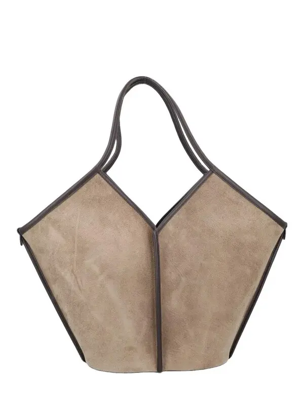 Hereu Structured Mini Handbag - Grey
