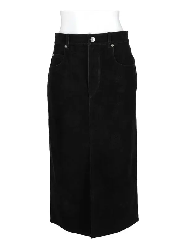 MARANT ETOILE High-rise Tailored Trousers - Black