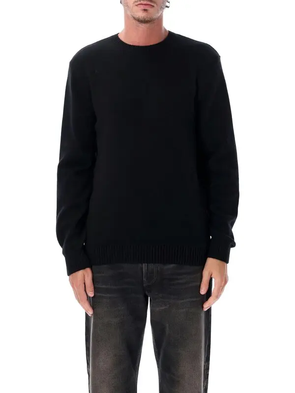 Colorful Standard Recycled Merino Wool Classic Crewneck Sweater - Deep Black