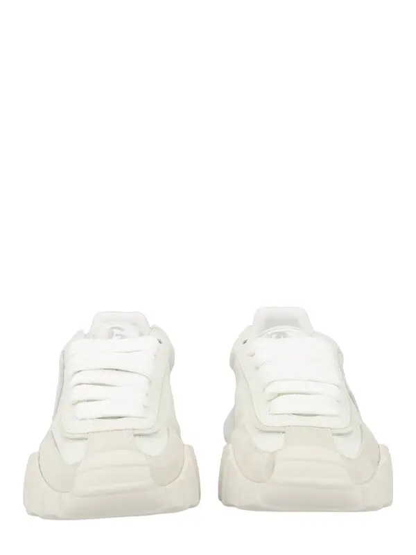 Dolce & Gabbana Lace-up Logo Sneakers - White