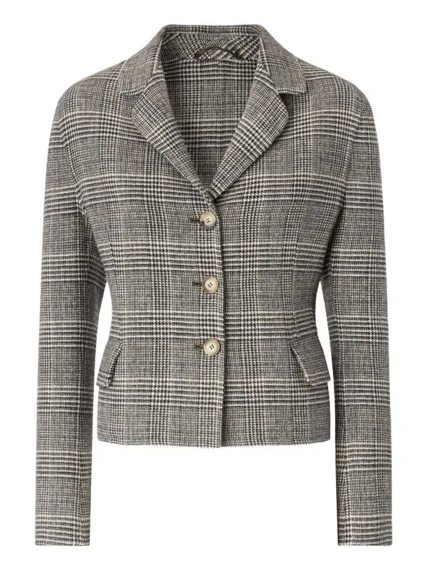 Ermanno Scervino Short Single-breasted Jacket - Gray