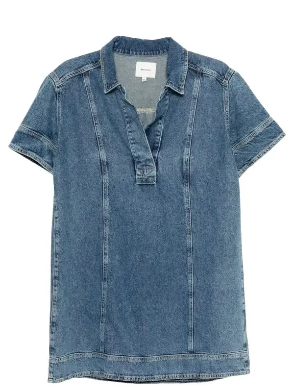 REFORMATION Clark Dress - Blue