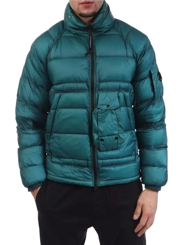 C.P. COMPANY D.d. Shell Down Jacket - Blue