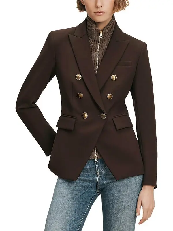 Veronica Beard Miller Dickey Jacket - Espresso