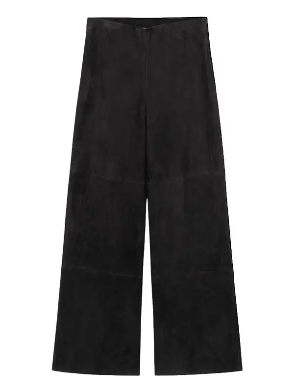 ARMA Karina Suede Wide Leg Pants - Iron