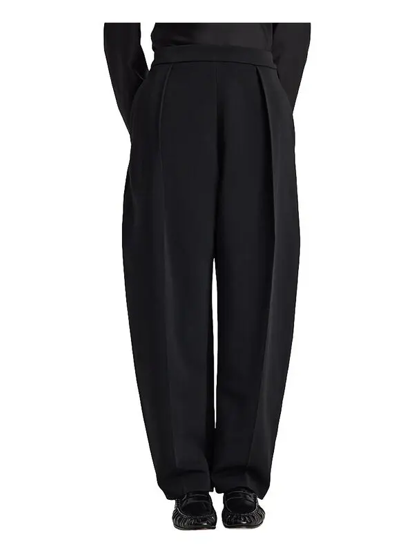 RÓHE Sculptural Tailored Trousers - Black