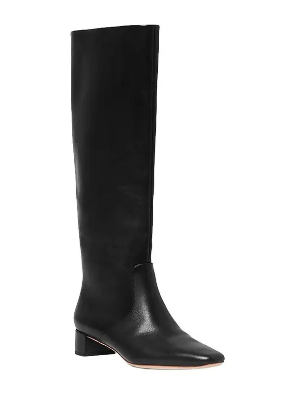 LOEFFLER RANDALL Indy Leather Knee High Boots - Black