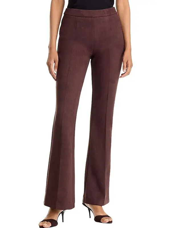 Generation Love Elise Stretch Faux Suede Pants - Espresso