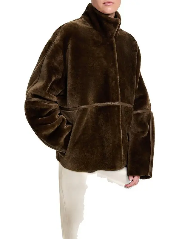 TWP Big Sky Suede Jacket - Kangaroo