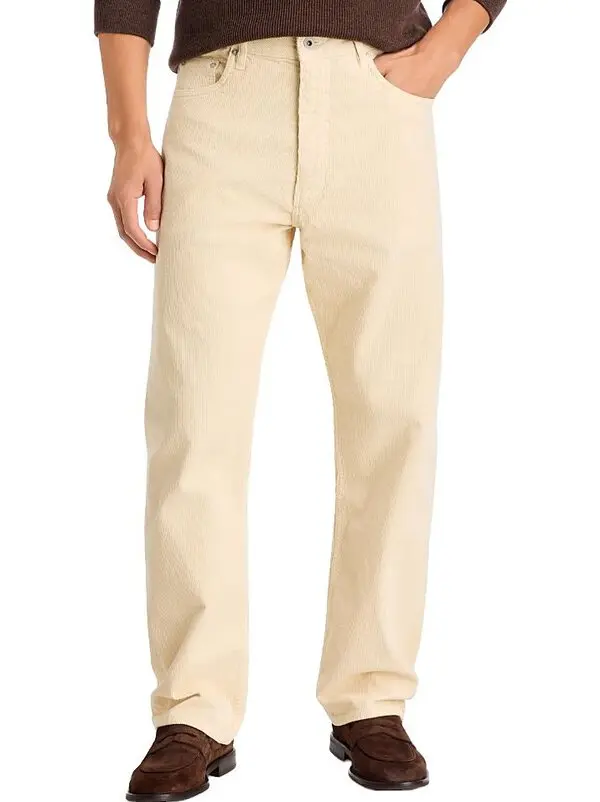 Studio Nicholson 90s Classic Cotton Denim Jeans - Panna
