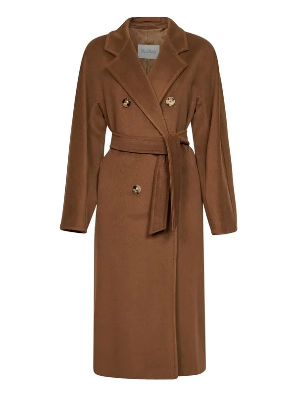 Max Mara Icon Coat Madame Belted Coat - Multicolor