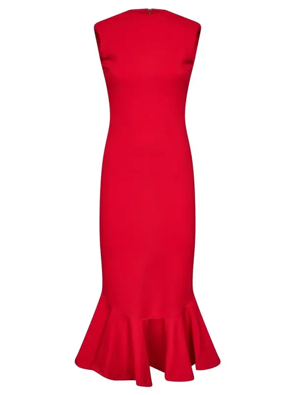 Jacquemus Compact Jersey Midi Dress - Multicolor