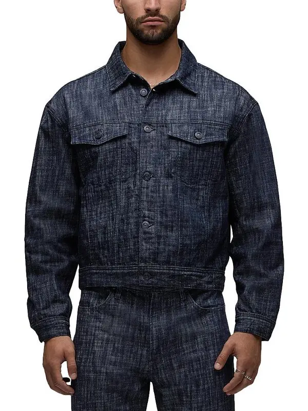 Hudson Jeans Cotton Trucker Jacket - Normandy