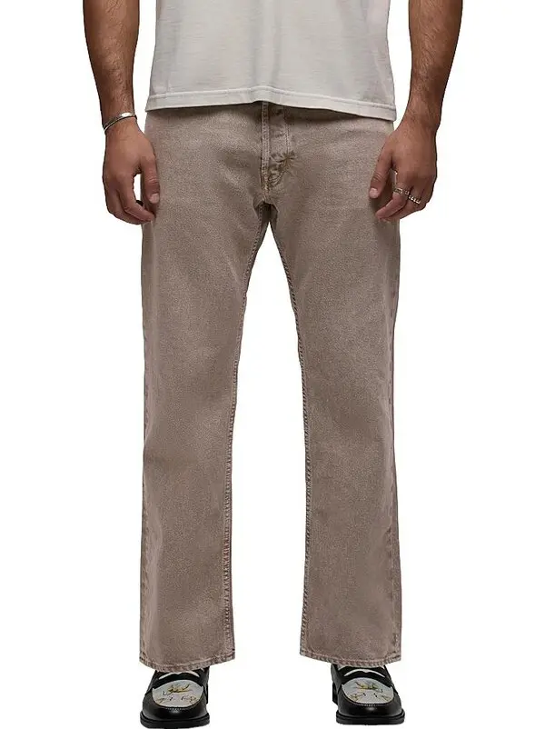 Hudson Jeans Rylan Relaxed Straight Fit Cotton 30 Jeans - Distress Brindle