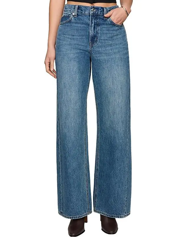 Z Supply The Head Turner Wide Leg Jeans - Hush